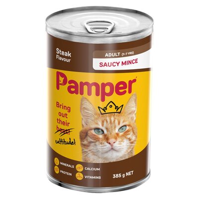 Pamper Steak Saucy Mince 385g | PnP