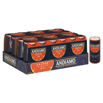 Andiamo Orange Apertif Spritz Sparkling Wine 24 x 250ml | PnP