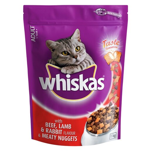 Whiskas Meaty Nugget Beef Lamb & Rabbit 1kg | PnP