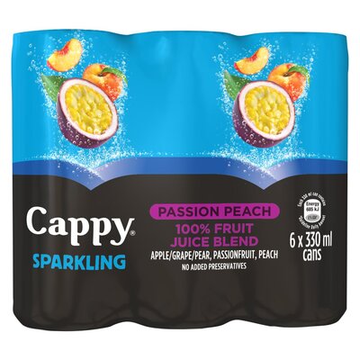 Cappy Sparkling Mango Passion 300ml x 6 | PnP
