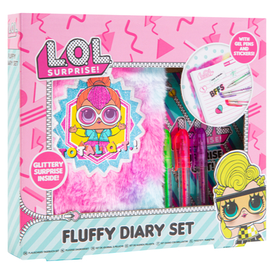 L.O.L Surprise Fluffy Diary Set | PnP