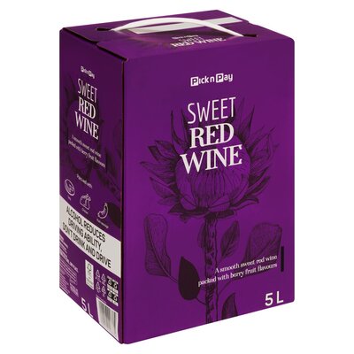 PnP Sweet Red Wine 5L | PnP