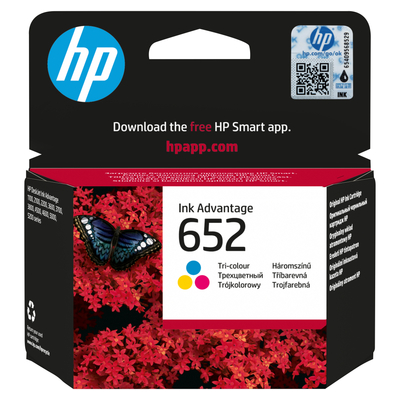 HP 652 Colour Ink Cartridge | PnP