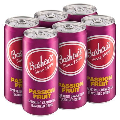 Bashews Passion Fruit Sparkling Drink 6 x 300ml | PnP