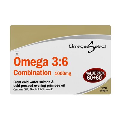 Bioterhealth Omega 3 & 6 Select Tablets 120s | PnP