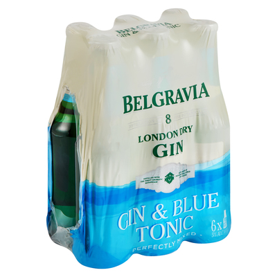 Belgravia Gin & Blue Tonic 275ml x 6 | Smart Price Specials | PnP Home