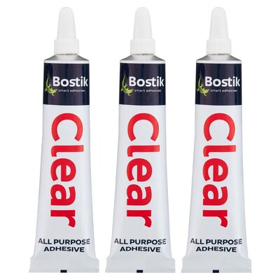 Bostik Clear Adhesive Value Pack 3 | PnP