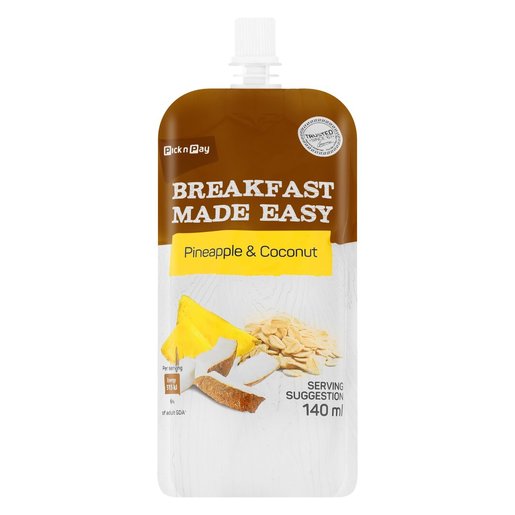 PNP OATS PINEAPPLE&COCONUT CEREAL 140GR | PnP
