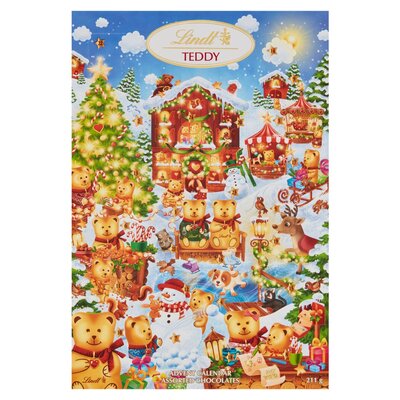 Lindt Teddy Advent Calendar 211g | PnP