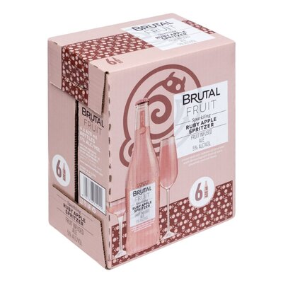 Brutal Fruit Ruby Apple NRB 12 x 620ml | PnP
