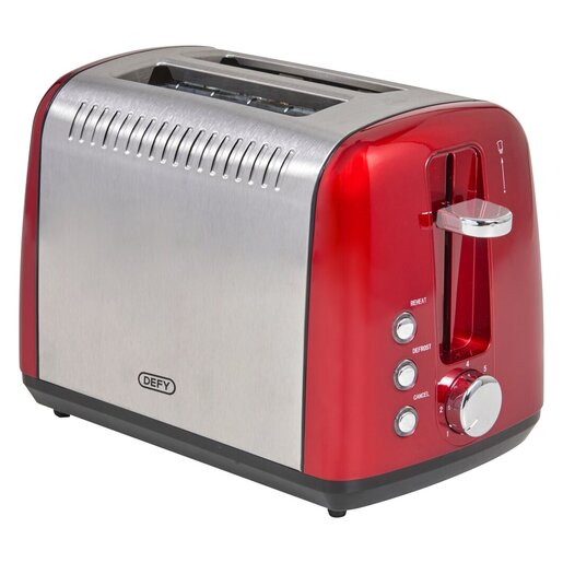 Defy Red 2 Slice Stainless Steel TA828R | PnP