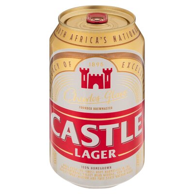 Castle Lager Beer Can 330ml | PnP