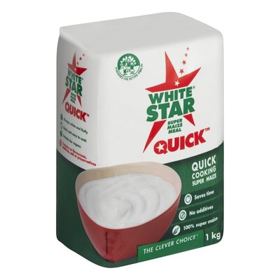 White Star Quick Maize Meal 1kg | PnP