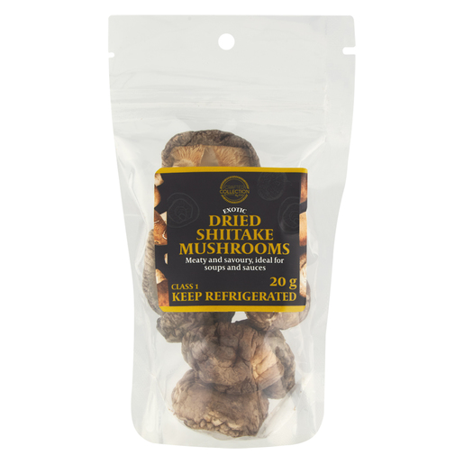 Crafted Collection Dried Shiitake Mushrooms 20g | PnP