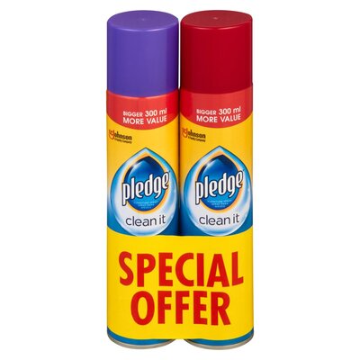 Pledge Multi Surface Cleaner Potpourri & Lavender 2 x 300ml | PnP