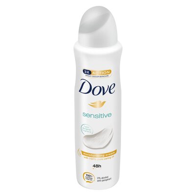 Dove Sensitive Antiperspirant Deodorant Body Spray 150ml | Smart Price ...