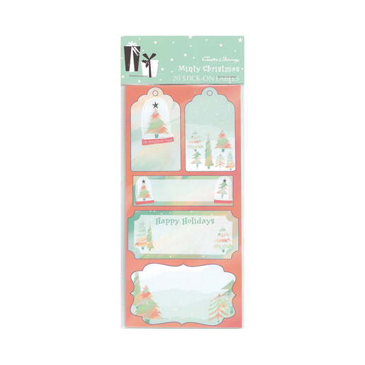 Creative Minty Stick On Labels | PnP