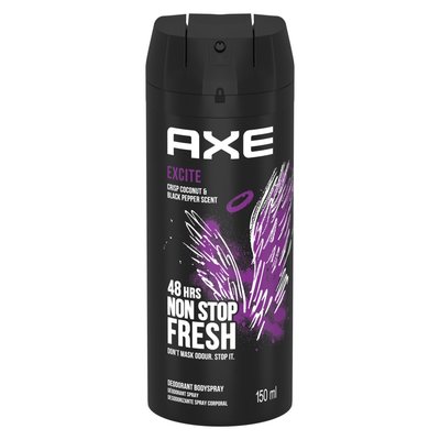 Axe Excite Aerosol Deodorant Body Spray 150ml | Smart Price Specials ...