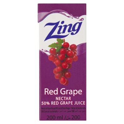 Zing Long LifeFruit Nectar Red Grape 200ml | PnP
