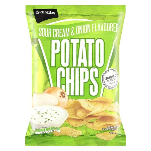 PnP Sour Cream & Onion Chips 125g | Smart Price Specials | PnP Home