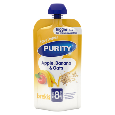 Purity Apple Banana & Oats Snack 150ml | PnP