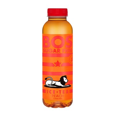 Bos Ice Tea Peach Sugar Free 500ml | PnP
