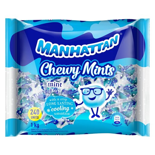 Manhattan Chewy Mints Mint Flavour 1kg | PnP