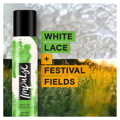 Impulse White Lace & Festival Fields Deodorant 90ml | PnP