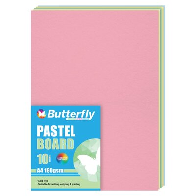 Butterfly A4 Green Pastel Board 10 Sheet | Smart Price Specials | PnP Home