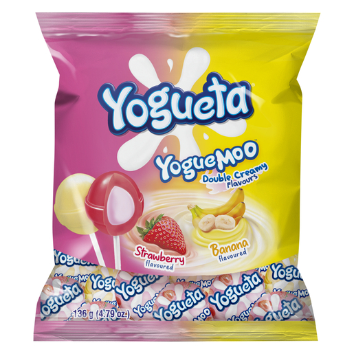Yogueta Yoguemoo Double Creamy Flavour Lollipops 8 Pack | PnP