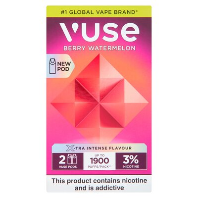 Vuse ePod Berry Watermelon 3% eLiquid Pods 2 Pack | Smart Price ...
