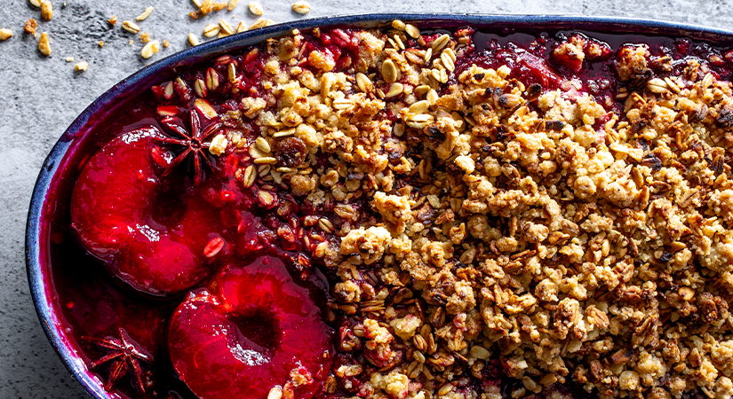 Stone Fruit Crumble | Recipes | PnP