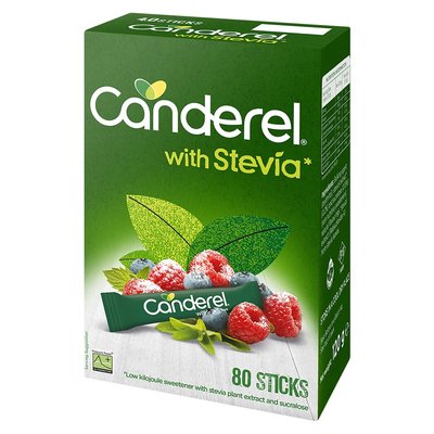 Canderel Sweetener Stick Sachet Green 80 Pack | PnP