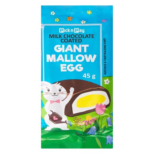 PnP Milk Chocolate Coated Giant Mallow Egg 45g | Smart Price Specials ...