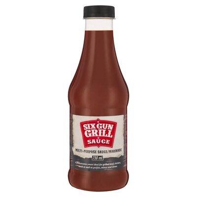 Six Gun Grill Bbq Sauce 750ml | PnP