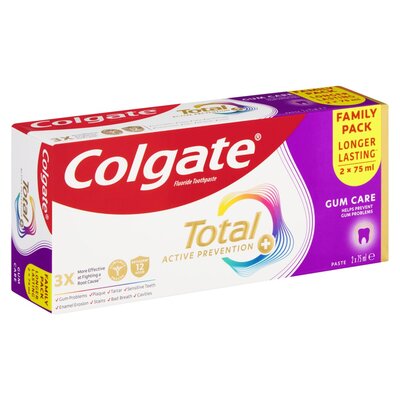 Colgate Total 12 Pro Gum Health Toothpaste 2 x 75ml | PnP