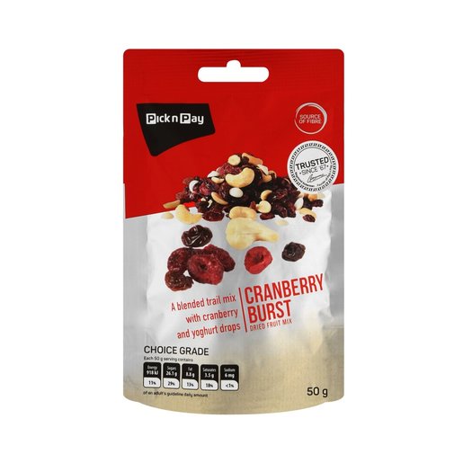 PnP Fruit Snack Cranberry Burst 50g | PnP