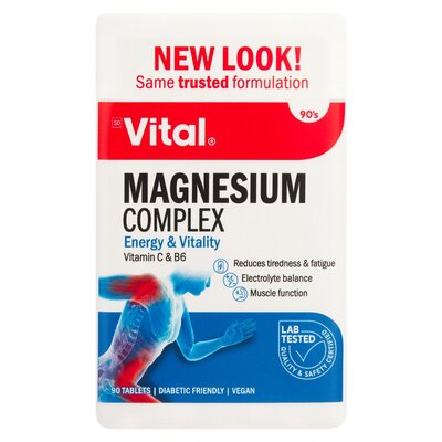 Vital Magnesium Complex Tablets 90s | PnP