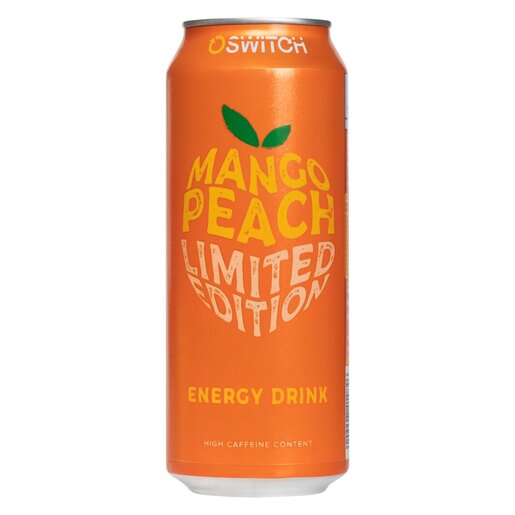 Switch Mango & Peach Energy Drink 500ml | PnP