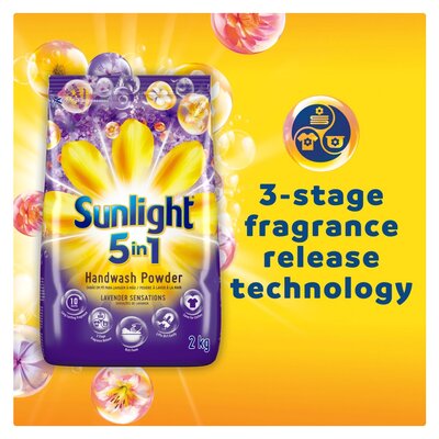 Sunlight Lavender Sensations 5in1 Hand Washing Powder 2kg | Smart Price ...