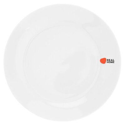 Real Home Porcelain White Rim Side Plate 19cm | PnP