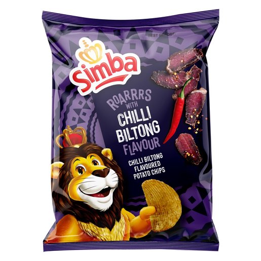 Simba Potato Chips Chilli Biltong 120g | PnP