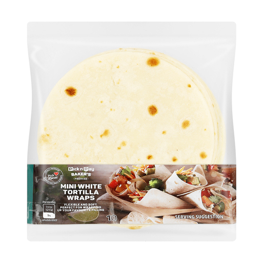 PnP White Mini Wraps 10 Pack | PnP
