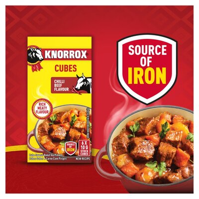Knorrox Chilli Beef Stock Cubes 6 Pack | PnP
