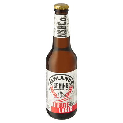 Newlands Spring Tribute Lager 340ml | PnP