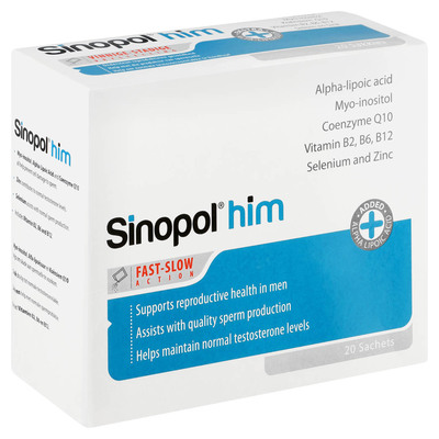 SINOPOL FOR HIM SACHETS 20EA | PnP