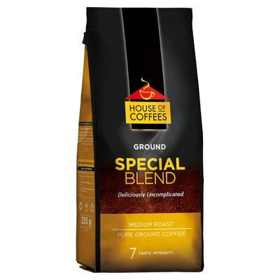 House of Coffees Special Blend Medium Roast Ground Filter Coffee 250g | PnP