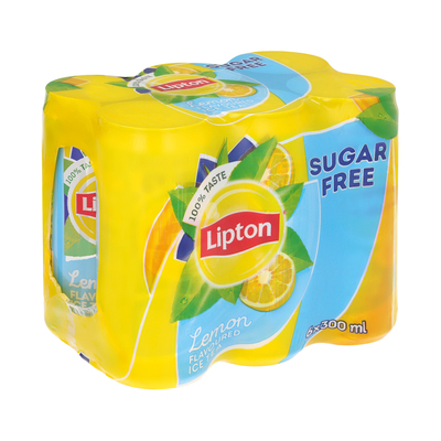 Lipton Ice Tea Lemon Sugar Free 300ml x 6 | PnP