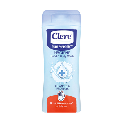 CLERE HAND&BODY WASH P&P HYGIENE 400ML x 6 | PnP