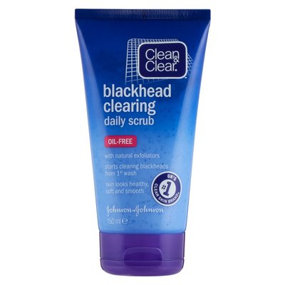 Clean & Clear Blackhead Clearing Daily Faical Scrub 150ml | PnP